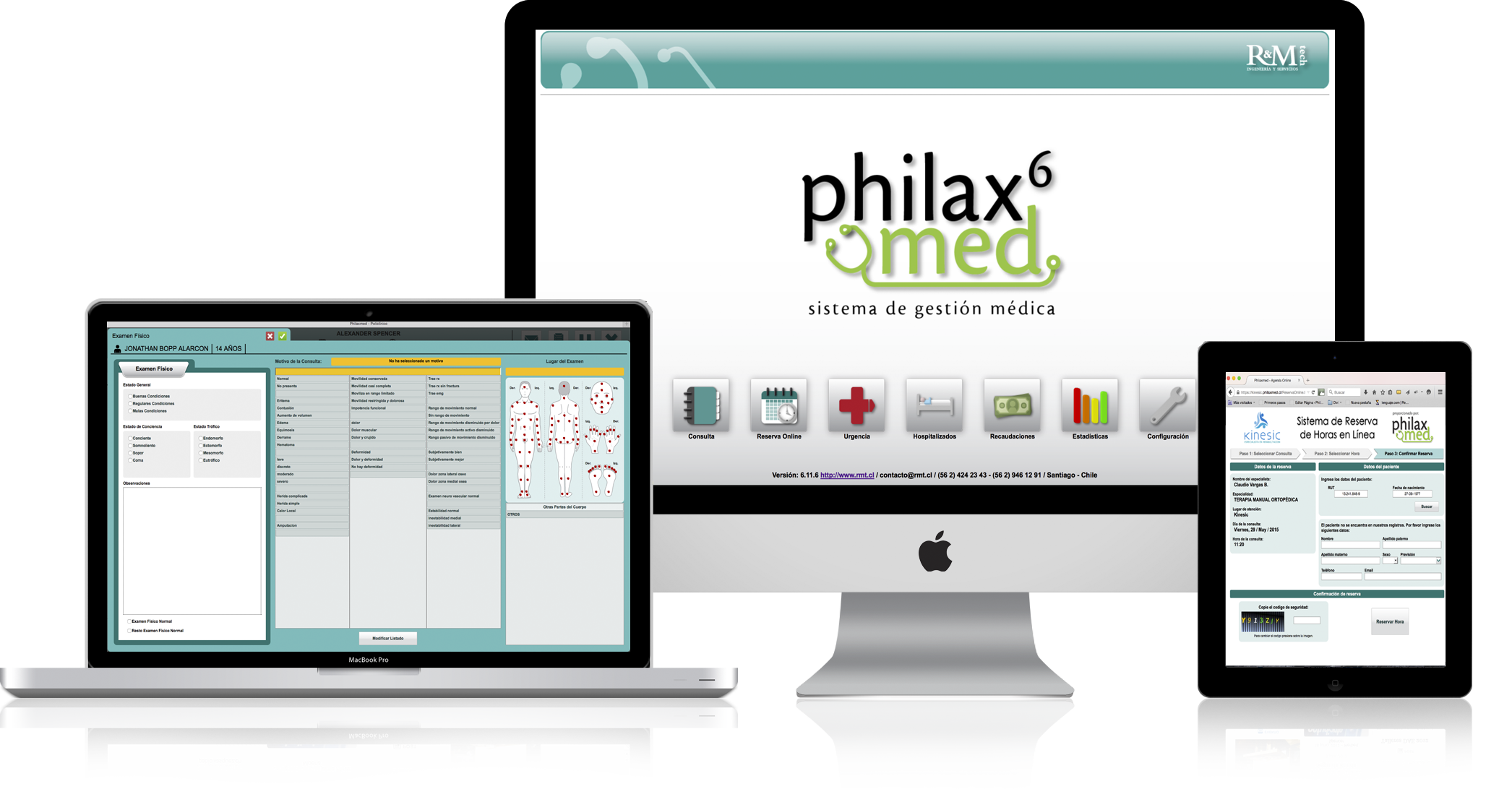 Philaxmed Sistema De Gestión Clínica